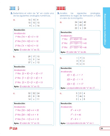 Page 40 - Razonamiento Matemático Primaria